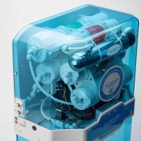 China 75gpd Electric Reverse Osmosis Water Filter System Plastic RO Purifier for Household Drinking RO Water Filter for sale