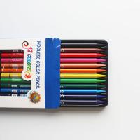 China Profession Customize Colorful Artist Pastel Woodless Color Pencils for sale