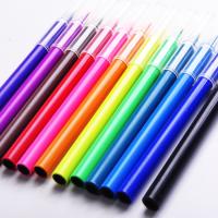 China B2C Kids Drawing Color Set 12pcs Wholesale Fibre Tip Watercolor Markers for sale