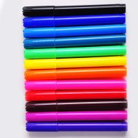 China Factory Direct Wholesale 12pcs Felt Tip Jumbo Scented Watercolor Pen for sale