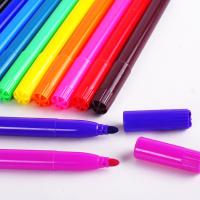 China Factory Direct Wholesale 12pcs Felt Tip Jumbo Scented Watercolor Pen for sale