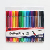 China Professional Colorful Flower Color Simple Coloring Fineliner Fine Pen Set for sale