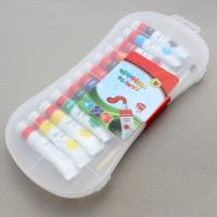 China Custom High Quality 12 Color Art Painting Gouache PP Box 12ml Tempera Paint for sale