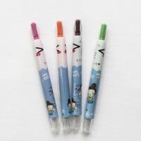 China Hot Selling Cute Cartoon Printing 24 Colors Rotating Crayon Set for sale