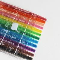 China Cheap Price Cartoon Printing 12pcs Twist Crayons for Kids for sale