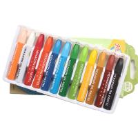 China 12 Colors Hexagonal Non-toxic Gallery Soft Paints Oil Pastel for Children for sale