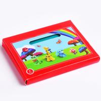 China 70g 6color Kids DIY Hobby Non-toxic Factory Price Flat Plasticine Modelling Clay for sale