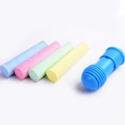 China Drawing Chalk with Holder 4+1pcs Jumbo Color Chalk for Kids for sale