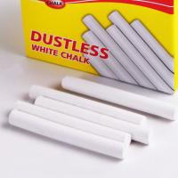 China Wholesale Educational Stationery Teaching Chalk Cheap 100pcs White Chalk for sale