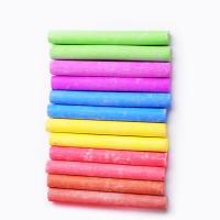 China Custom Stationery Teaching Chalk Cheap 100pcs School Color Chalk for sale