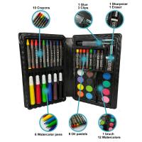 China Wholesale Cheap Kids Stationery 42PCS Colorful Drawing Painting Art Set for sale