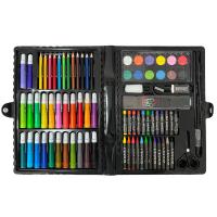 China Wholesale School Kids Stationery 86PCS Colorful Drawing Painting Art Set for sale