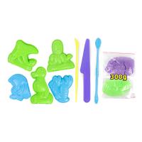 China 2022 Fancy Modelling Colorful Non-toxic Magic Kids Educational Toy DIY Tools 300g Dynamic Sand for sale