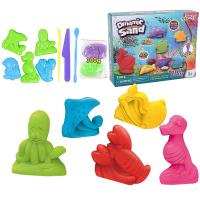 China 2022 Fancy Modelling Colorful Non-toxic Magic Kids Educational Toy DIY Tools 300g Dynamic Sand for sale