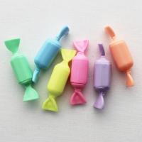 China Wholesale Candy Shape Highlighter Set Pastel Color Mini Highlighter for sale