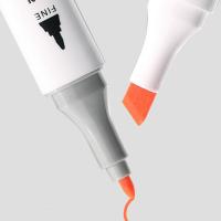 China 60 Colors Double-headed Rich Color Waterproof Pastel Markers Fine Colour Marker for sale