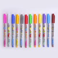 China Reliable Quality Wholesale Cartoon Multicolor Blink Pen for Students for sale