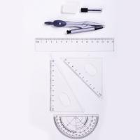 China Back to School for Student Plastic Math Geometric Set for sale