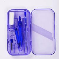 China Wholesale B2c 8pcs Student Compass Math School Geometry Box for sale