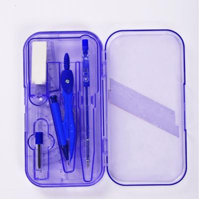 China Wholesale B2c 8pcs Student Compass Math School Geometry Box for sale