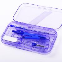 China Wholesale B2c 8pcs Student Compass Math School Geometry Box for sale