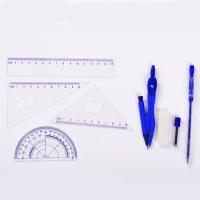 China Wholesale B2c 8pcs Student Compass Math School Geometry Box for sale