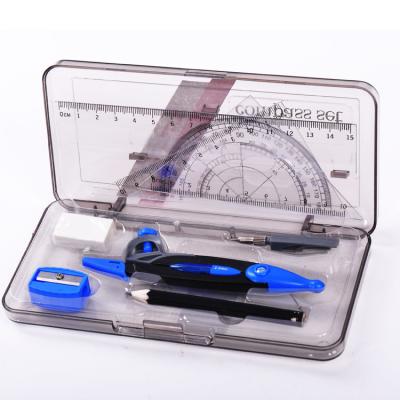 China Wholesale High Quality10pcs Tools Math School Geometry Box Instruments for sale