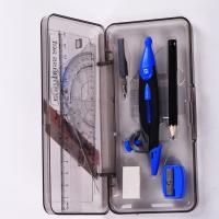 China Wholesale High Quality10pcs Tools Math School Geometry Box Instruments for sale