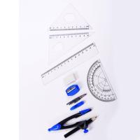 China Wholesale High Quality10pcs Tools Math School Geometry Box Instruments for sale