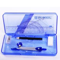 China Wholesale High Quality 8pcs School Mathematical Instrument Set for sale