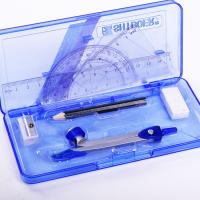 China Wholesale High Quality 8pcs School Mathematical Instrument Set for sale