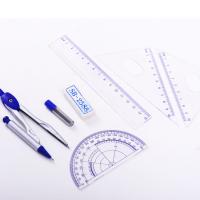 China Wholesale Cheap B2c School Stationery Student Geometric Math Set for sale