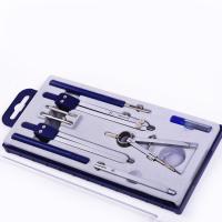 China Wholesale 9pcs School Professional Compass and Math Set for sale