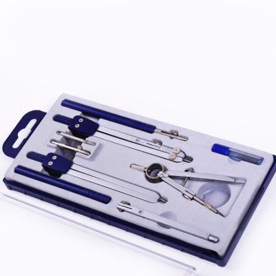 China Wholesale 9pcs School Professional Compass and Math Set for sale