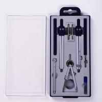 China Wholesale 9pcs School Professional Compass and Math Set for sale