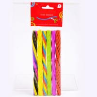 China Promotion Shape Popular TPR Fancy School Cute Rope Twist Eraser for sale