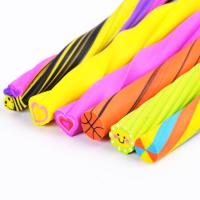 China Promotion Shape Popular TPR Fancy School Cute Rope Twist Eraser for sale
