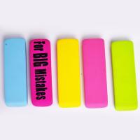 China Custom Popular Fancy TPR School Eraser Cheap Big Mistake Eraser for sale