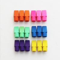 China Wholesale Kids Stationery Custom Multicolor Creative Pencil Eraser for sale