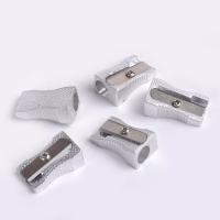 China Wholesale Aluminium Alloy 1 Hole Steel Blade 24 Pack Metal Pencil Sharpener for sale