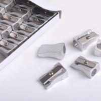 China Wholesale Aluminium Alloy 1 Hole Steel Blade 24 Pack Metal Pencil Sharpener for sale