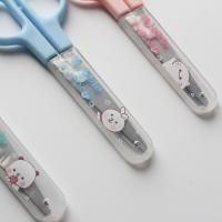 China 3 Colors Kid Rounded Tip ArtoCon Design Stainless Steel Cutting Scissors for sale