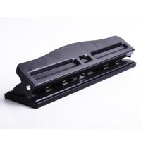 China Metal 3 Hole Punch Stationery Desktop Office 3 Hole Adjustable Punch for sale