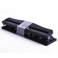 China Metal 3 Hole Punch Stationery Desktop Office 3 Hole Adjustable Punch for sale