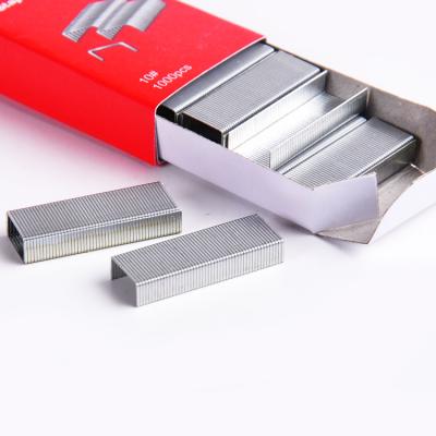 China Hot Sale Factory Price Good Quality 1000pcs Silver Office Staple Pin for sale