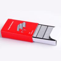 China Hot Sale Factory Price Good Quality 1000pcs Silver Office Staple Pin for sale