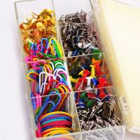 China Hot Supplies Selling Paper Clip Drawing Pin Pushpin Rubber Bands Office Stationery Items Set for sale