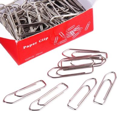 China Hot Selling Wholesale Desktop Stationery Office Home 25mm Boat Paper Clip for sale