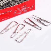 China Paper Clips with 25mm Triangle Economy Metal Paper Clips for sale
