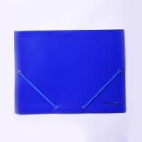 China Hot Selling Office and School Stationery Custom Multicolor Elastic Closure Folder for sale